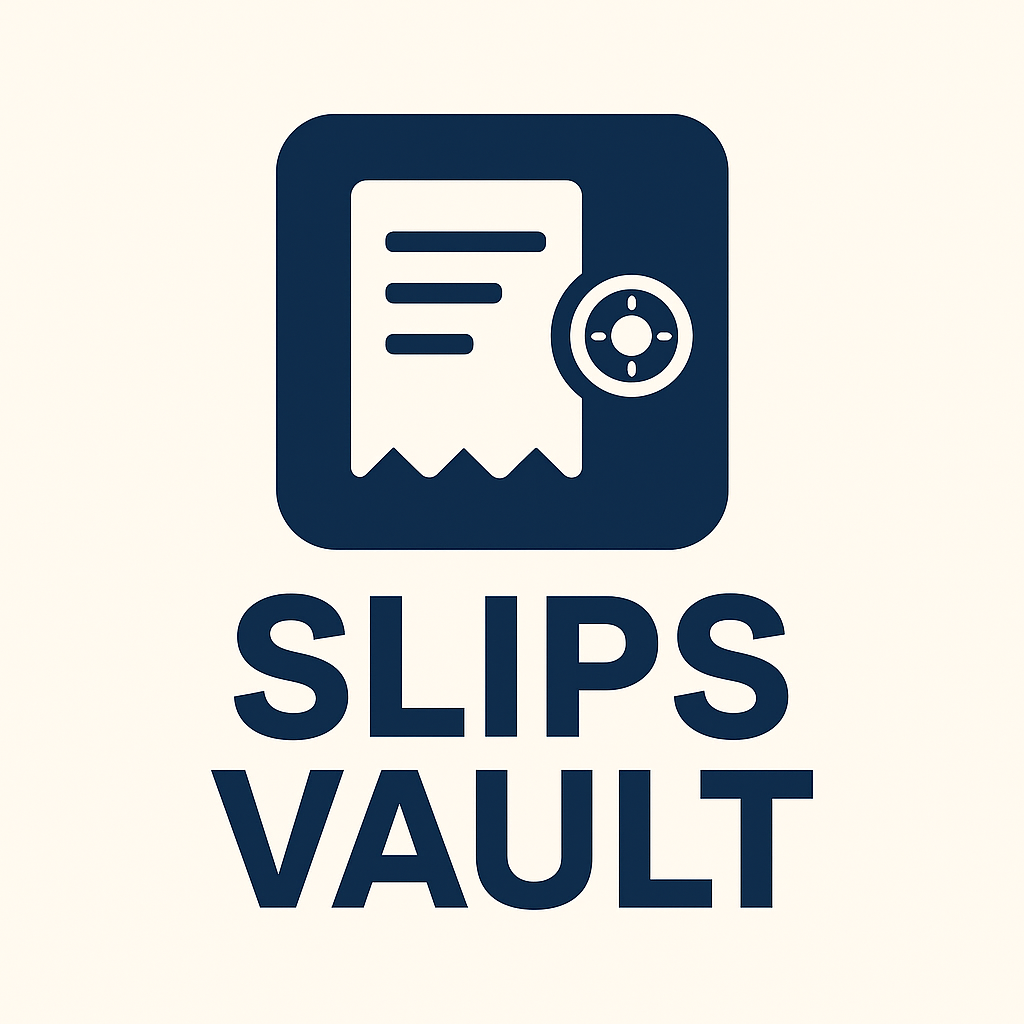 Slips Vault - Receipt Management & Tax Organization Made Simple